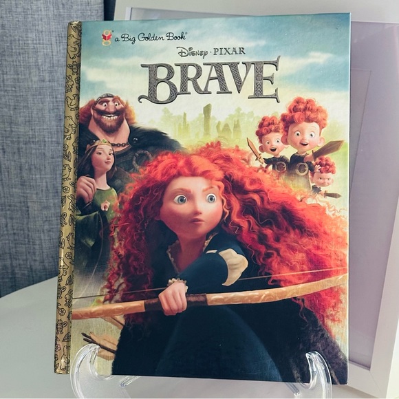 Disney | Toys | Disney Pixar Brave Hardcover A Golden Book Picture ...